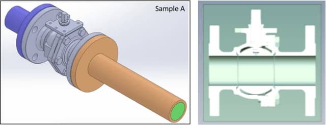 Valve pressure drop test