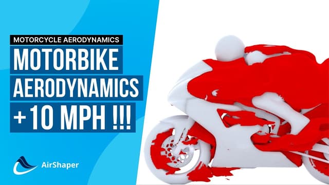 AirShaper - How to improve Motorcycle aerodynamics - Video