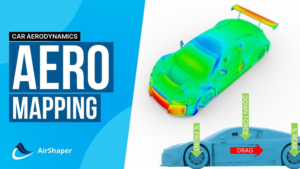 AirShaper - How aero maps can improve race car performance - Video