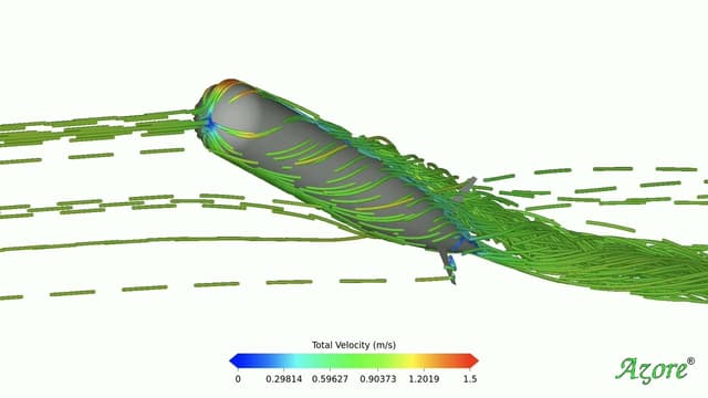 Reducing the drag of an AUV with AirShaper